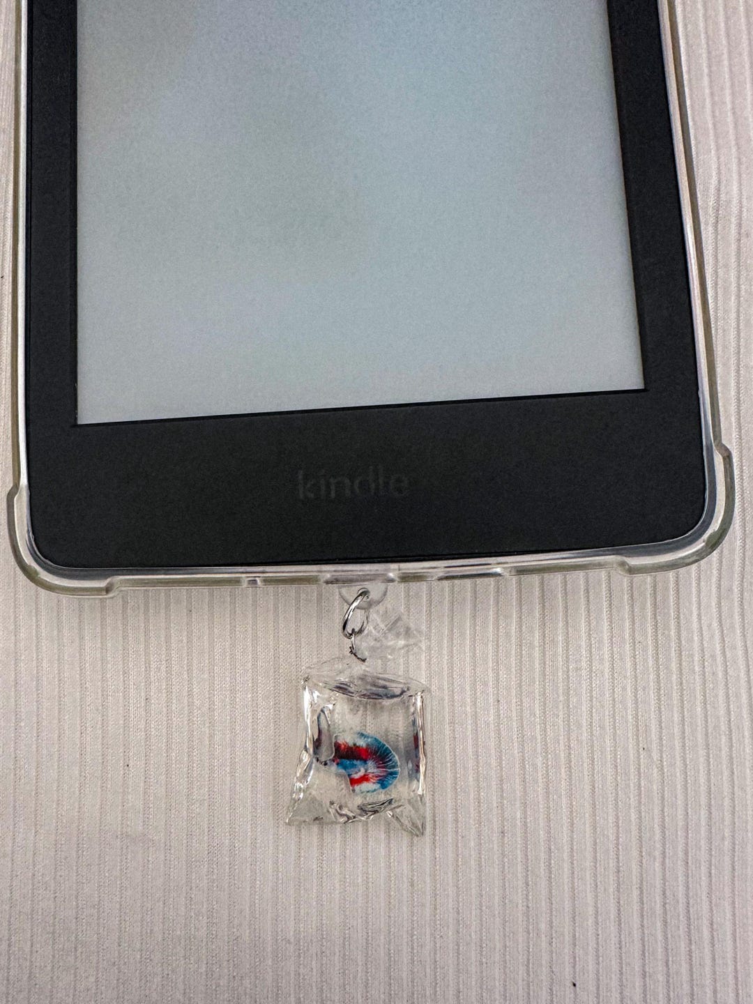 Pet Fish Kindle Charm | Boho | Kindle Accessory | Phone Charm | iPad ...