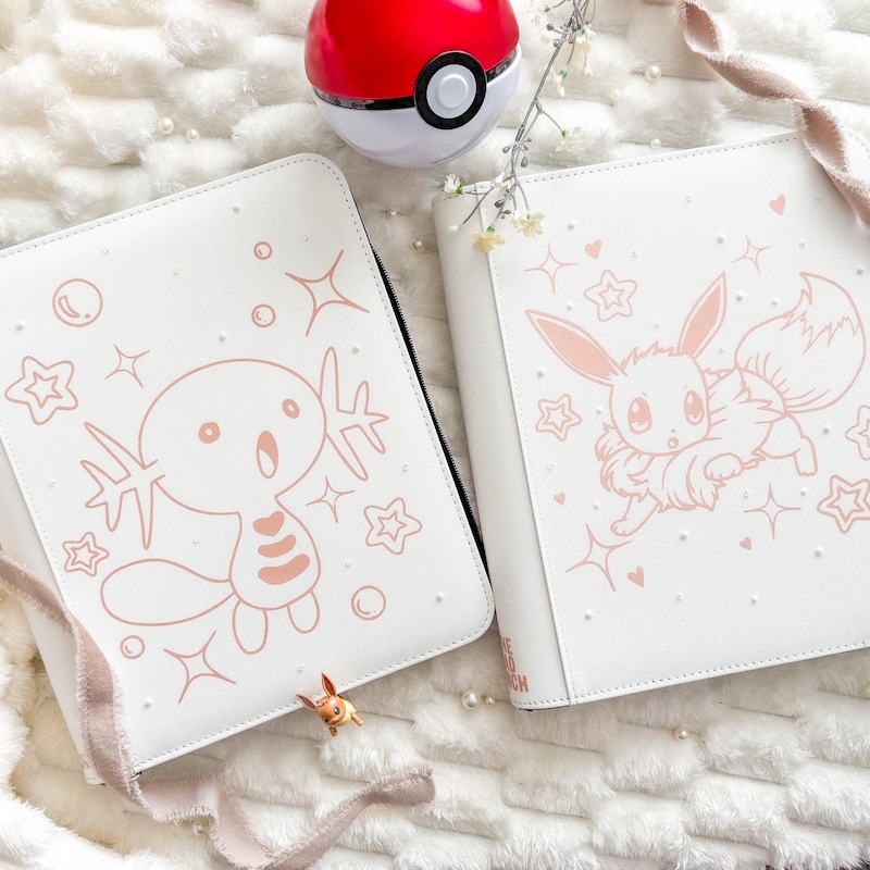 Cute Pokemons Cards Binder - Etsy