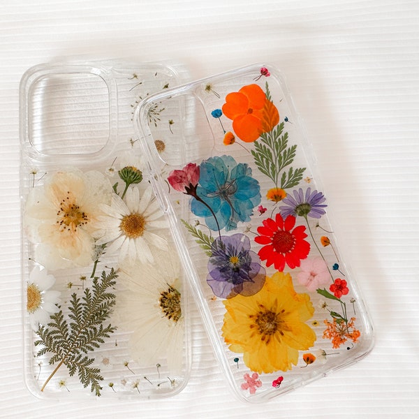 Pressed Flower Case - Etsy