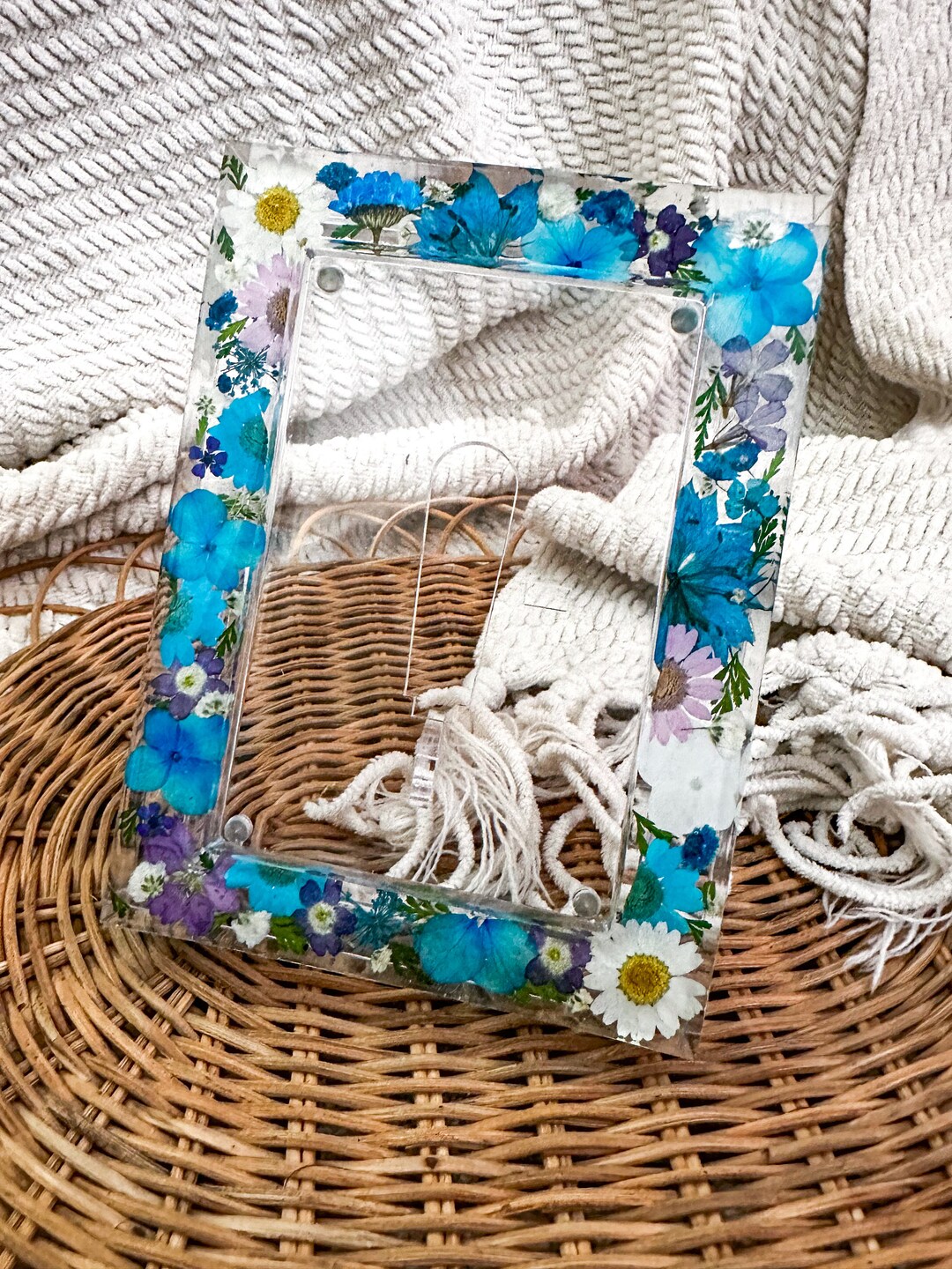 Pressed Flower Frame Perfect Gift Housewarming Gift Wedding Gift ...