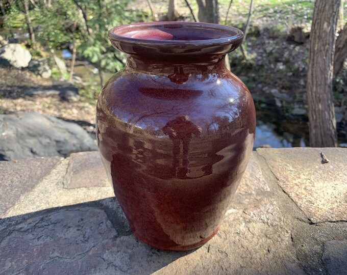 Signed DK CLAY 8 3/4” Studio Ceramic Pottery Vase | Sanford, NC | Terra ...