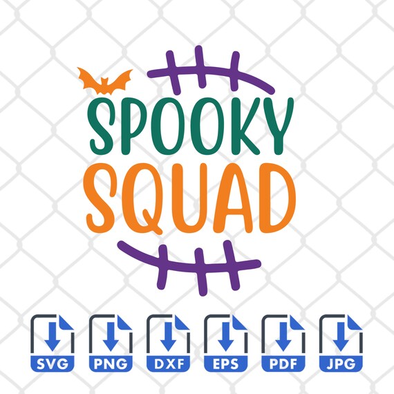Spooky Squat Svg and Digital Cut Files for Crafters Digital - Etsy