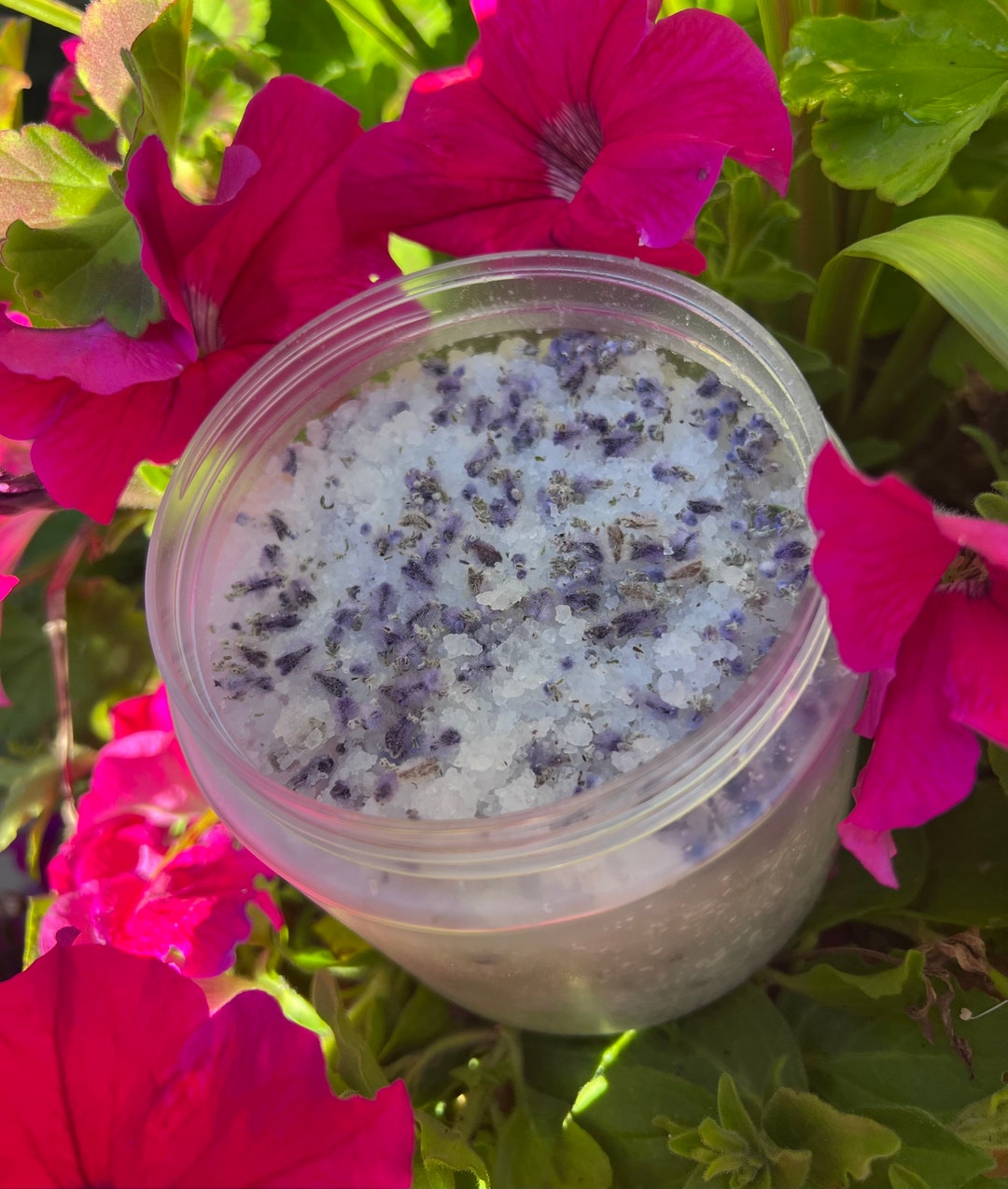 Pure Organic Sea Salt Levander Bath Scrub, Shower Scrub- for All Skin ...