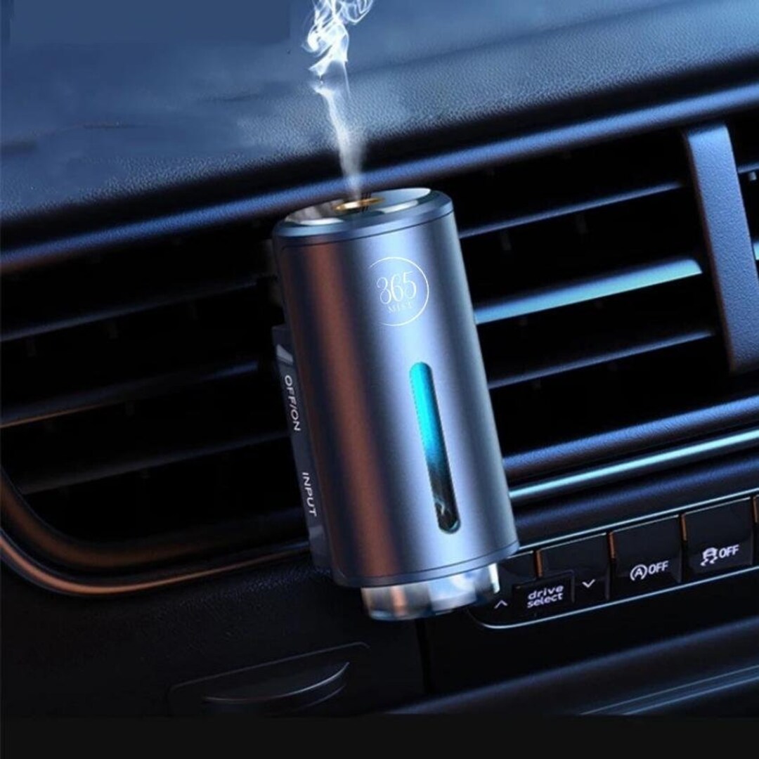 365 Mist Car Diffuser Rechargeable Car Air Purifier Waterless Essential ...