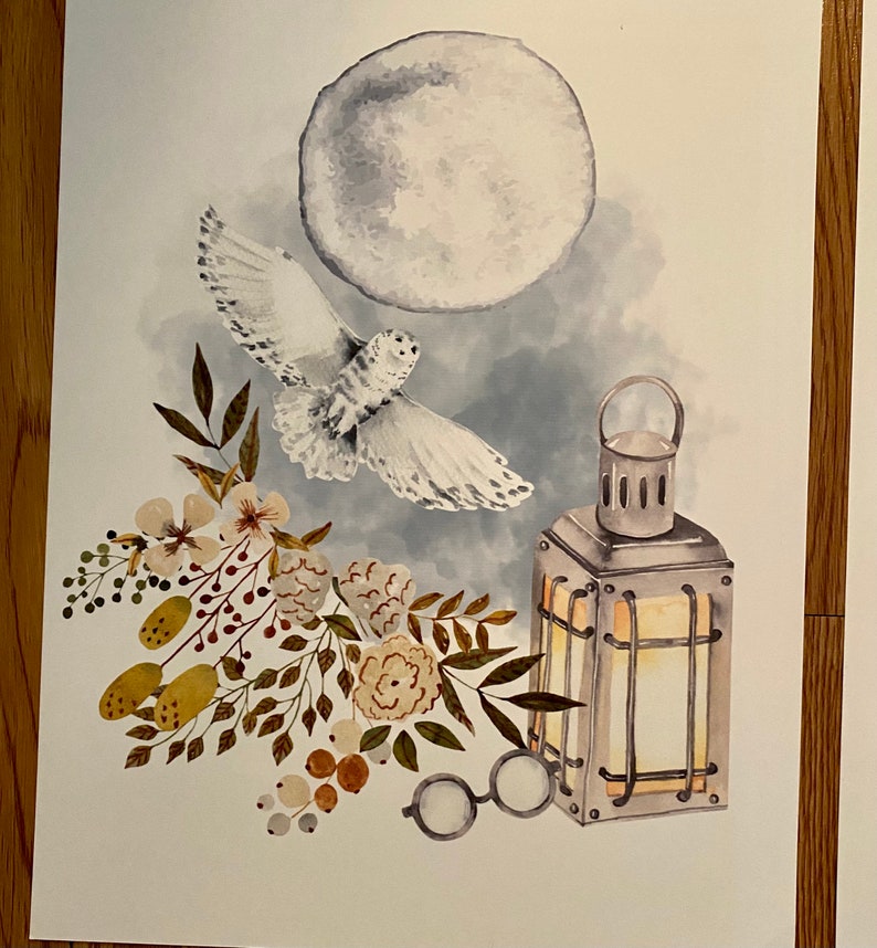 Wizard Inspired Prints Set You Get All 6 Prints Great for - Etsy