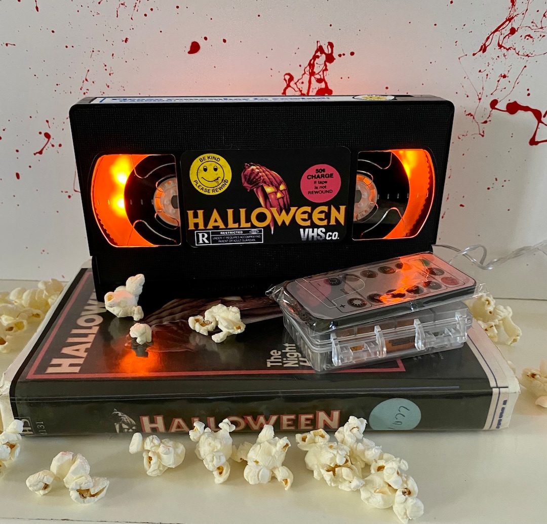Customize - Horror Movie Vhs Light With Matching Case. You Can Pick the ...