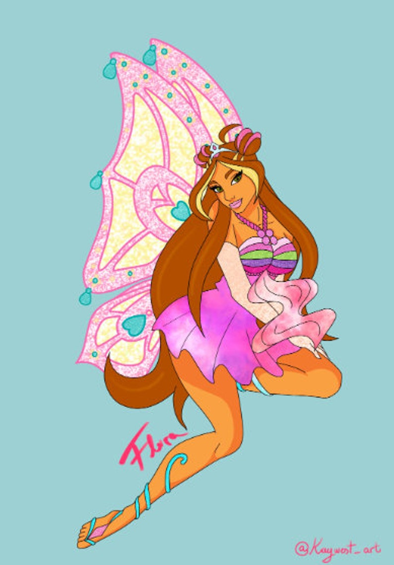 Print A5 Winx Club Enchantrix - Etsy