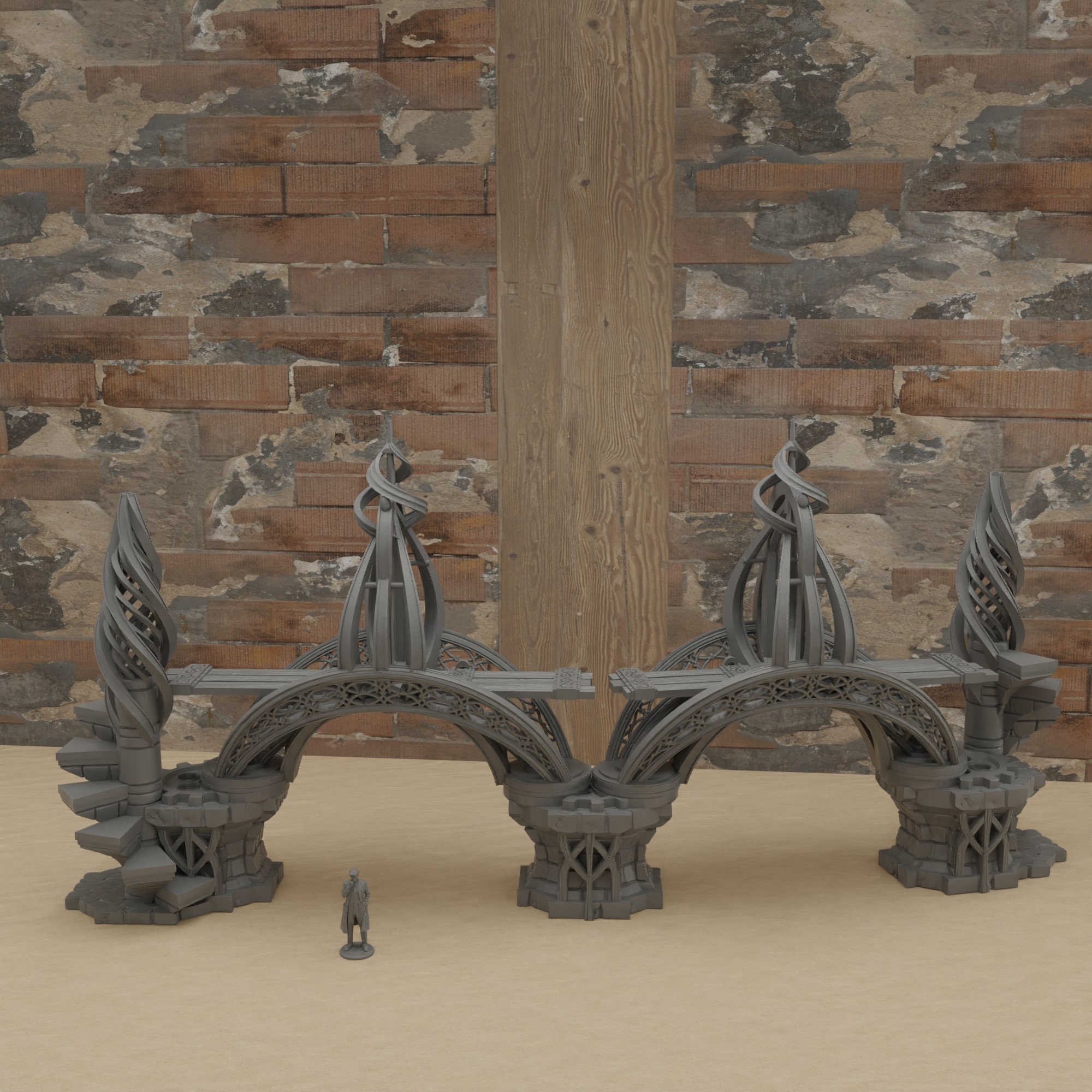 Boardwalk Bridge Platform Dnd Scenery Scatter Terrain Props 3d - Etsy