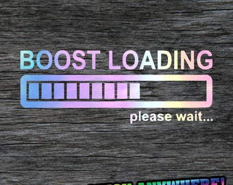 Boost Loading Decal - Etsy