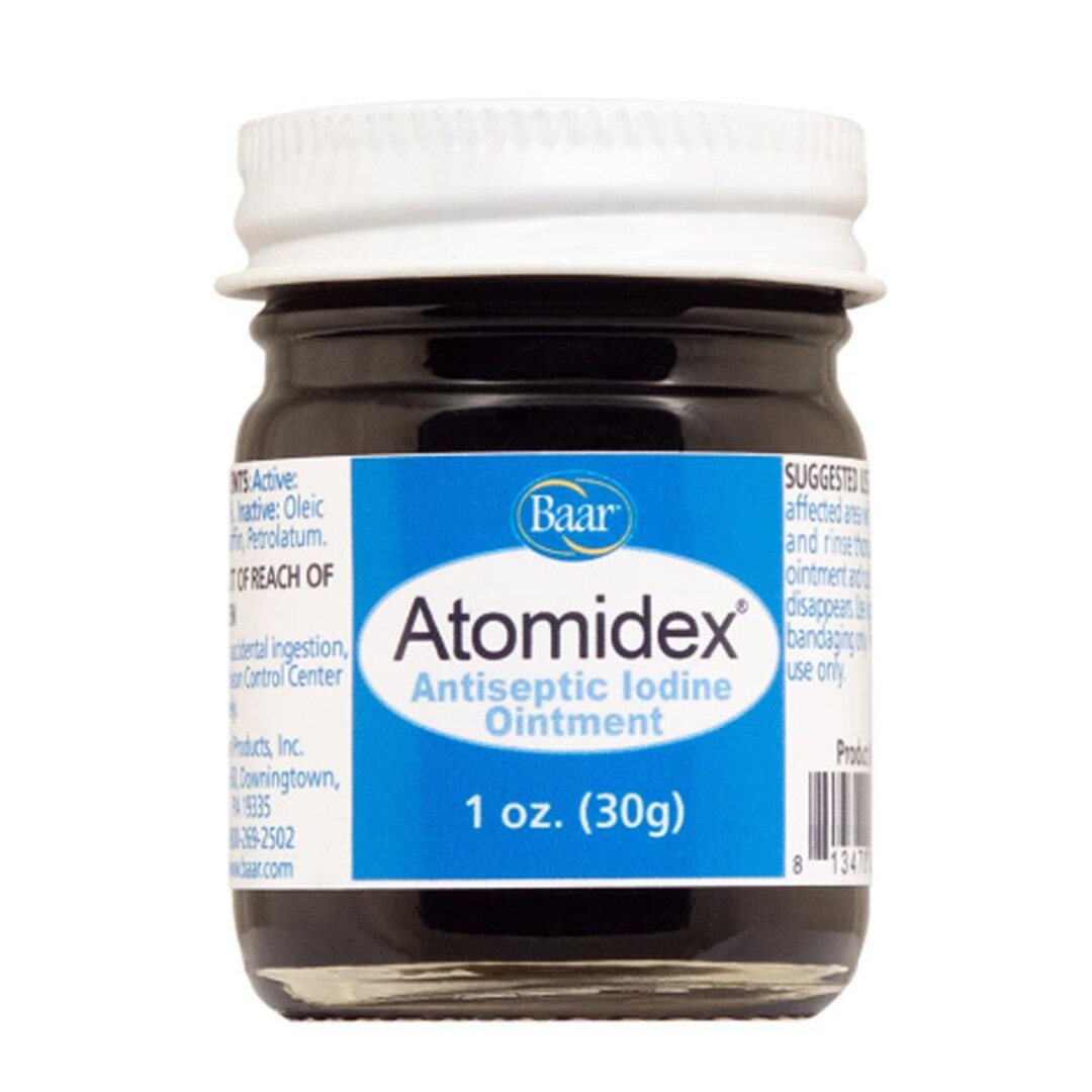 Atomidex, Iodine Ointment - Etsy