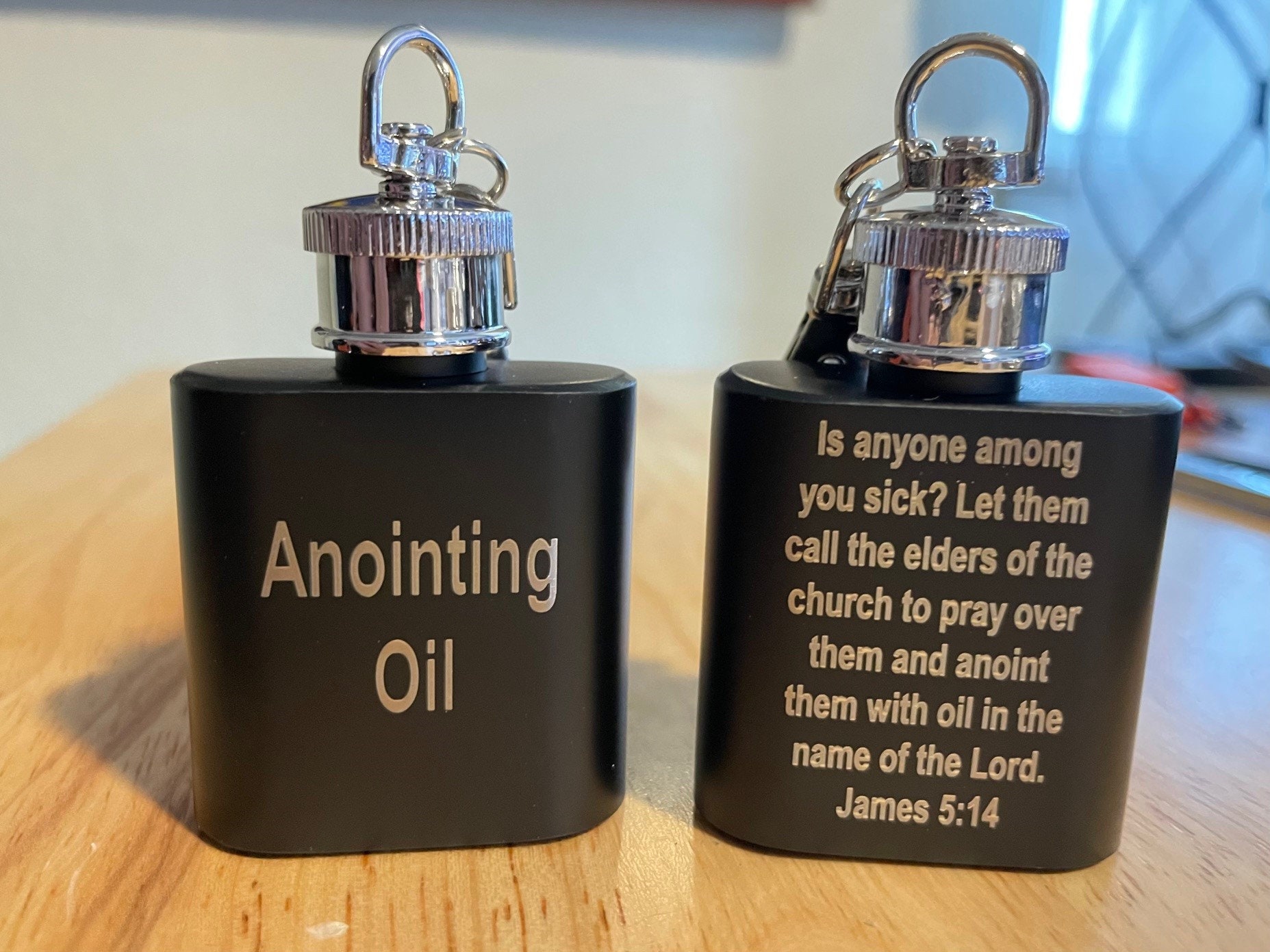 Black Anointing Oil Bottle - Etsy