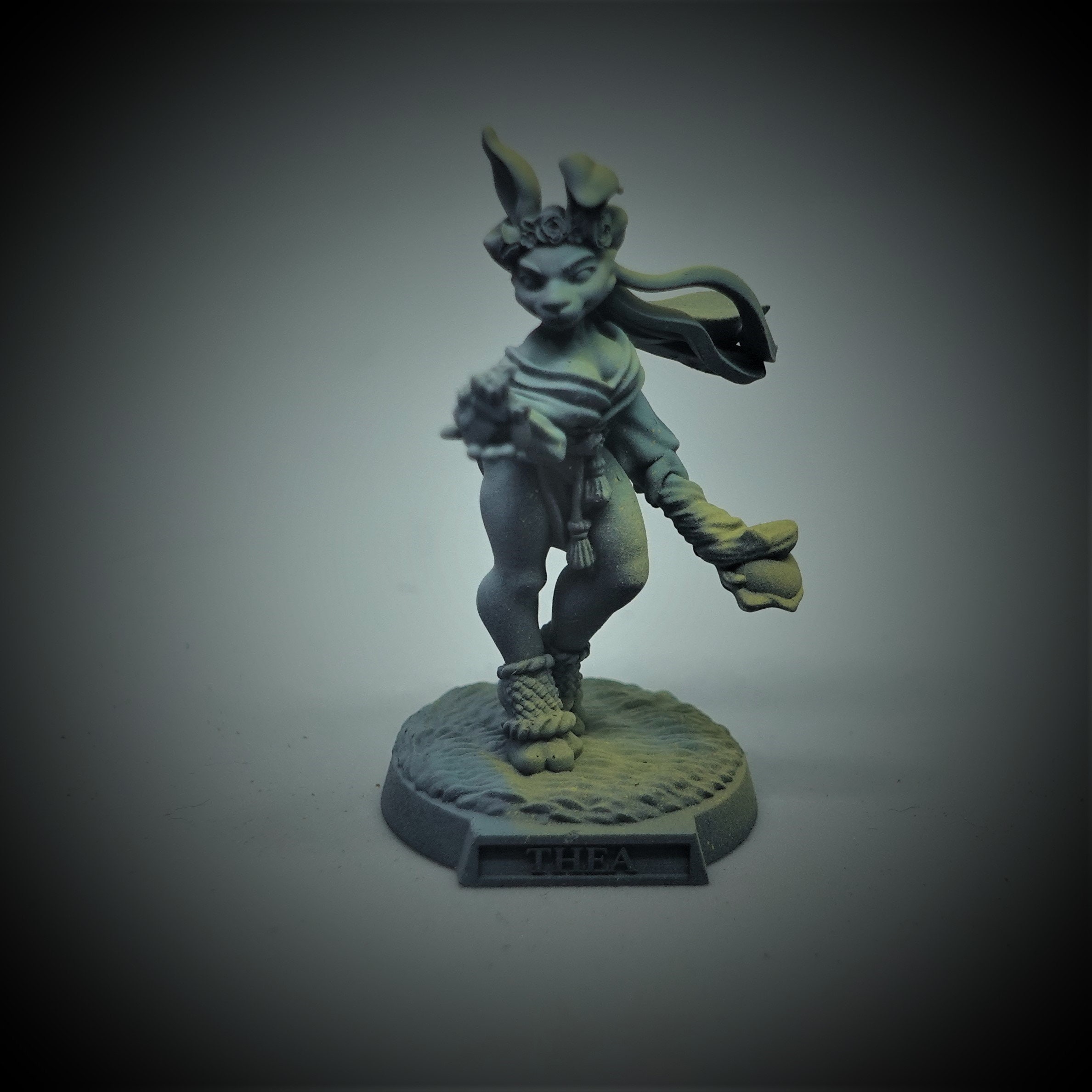 Thea, Bunny Girl Druid - Etsy