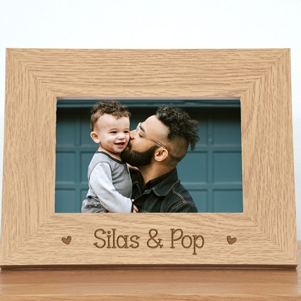 Dad Picture Frames From Son - Etsy
