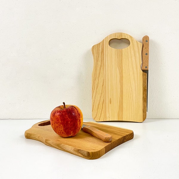 Holzbrett mit messer - Etsy.de