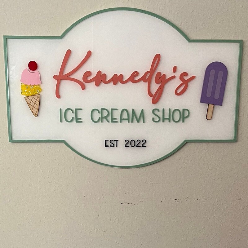 Custom Ice Cream - Etsy