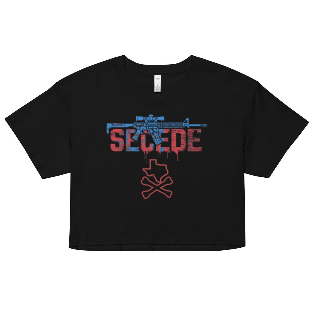Secede Texas Women’s Texas Crop Top - Etsy