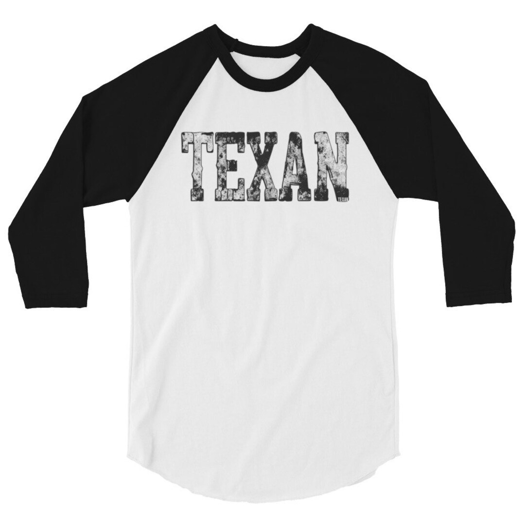 Texan Vintage Texas Style Southern Themed Women's Baseball Tee Raglan ...