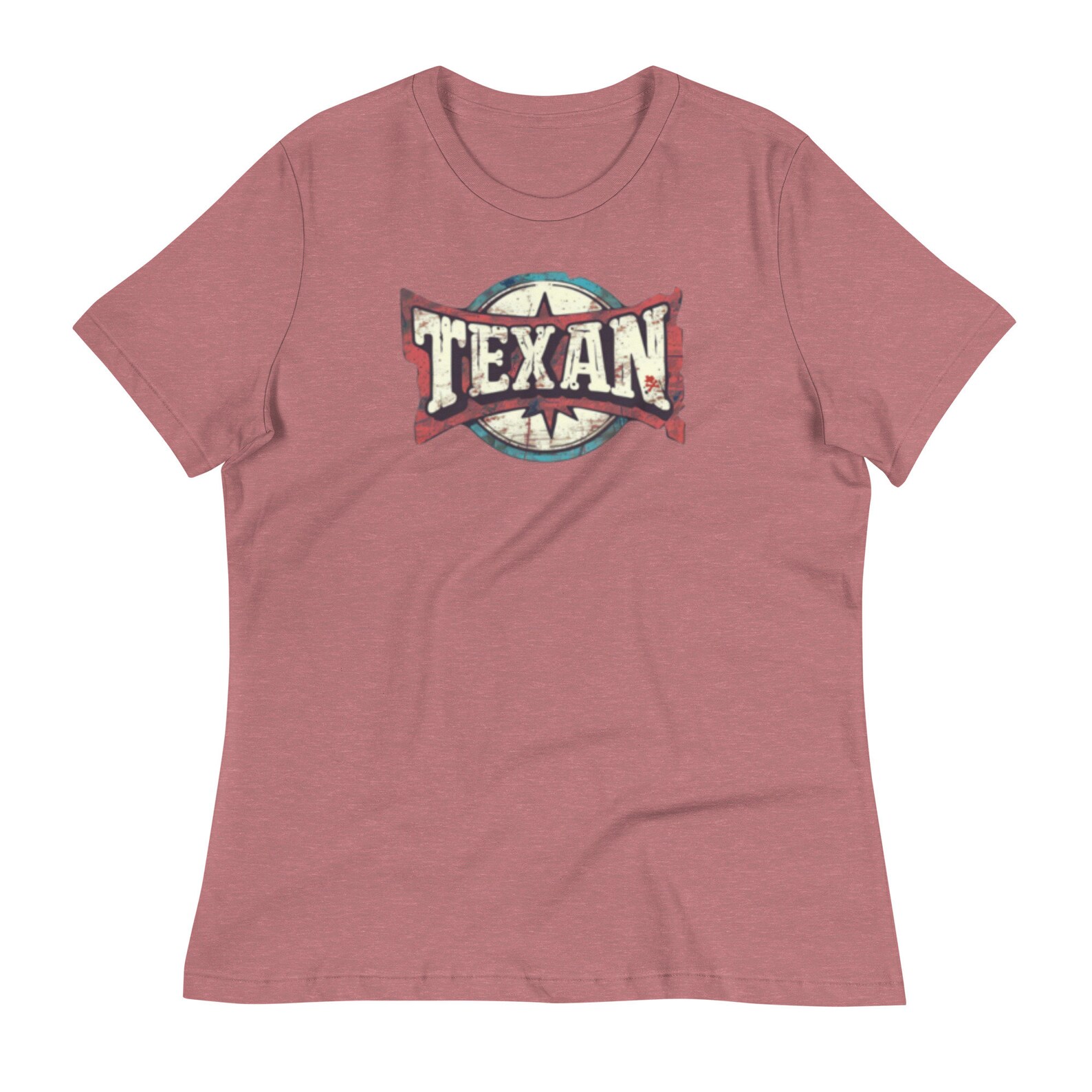 Texan Vintage Style Southern Themed Women's Relaxed T-shirt - Etsy