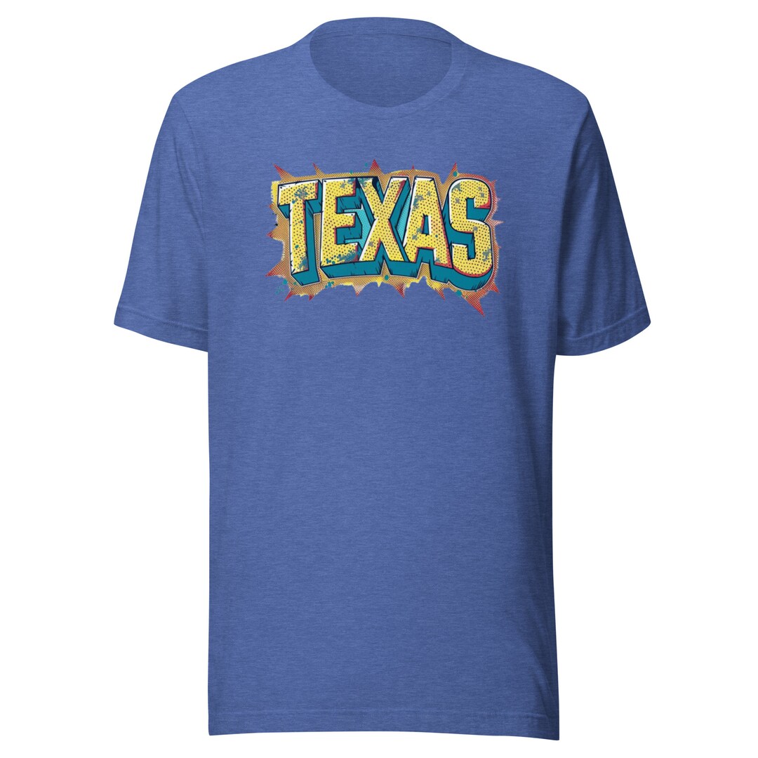 Texas Comic Men's T-shirt - Etsy
