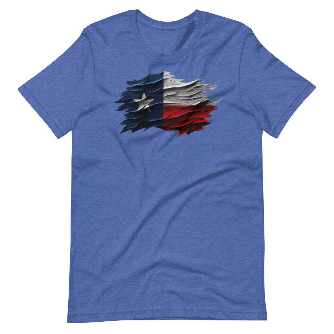 Abstract 3D Texas Flag Men's Texas T-shirt - Etsy