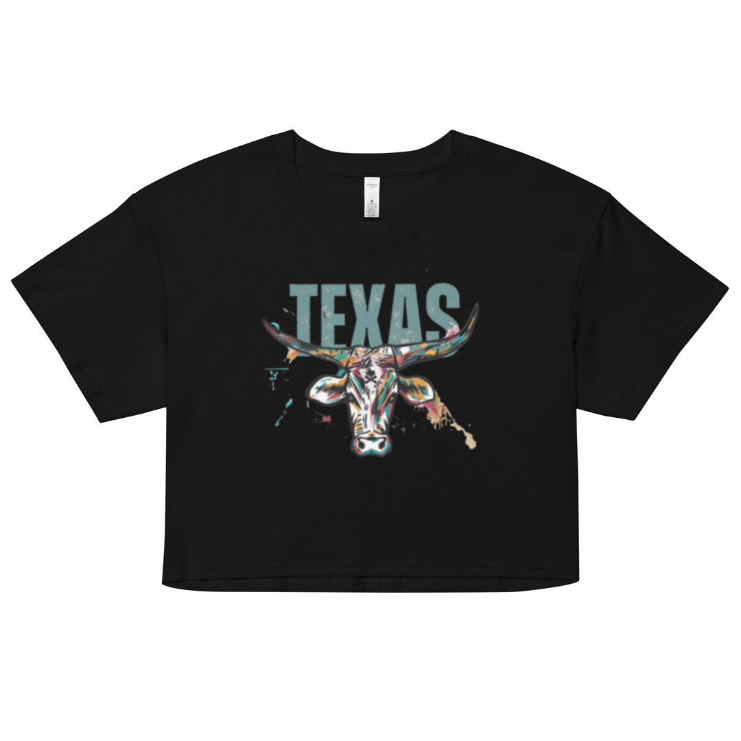 Texas Longhorn Women’s Texas Crop Top - Etsy