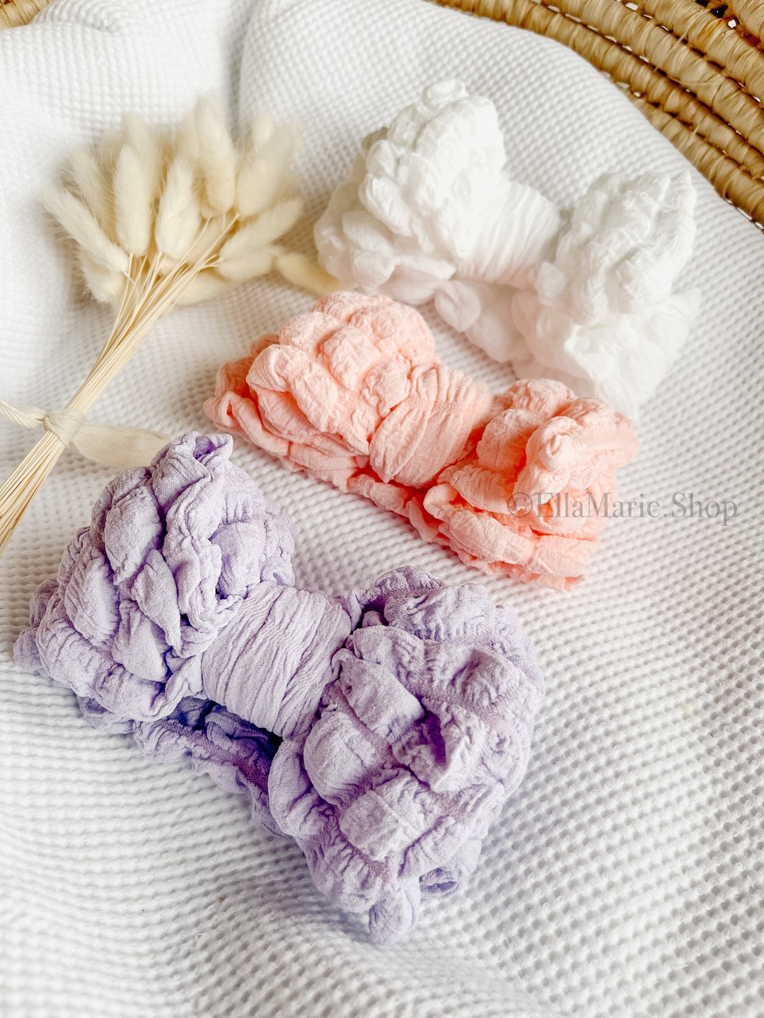 Oversized Bow Baby Girl Headband, Big Bow Head Wrap, Top Knot Turban ...