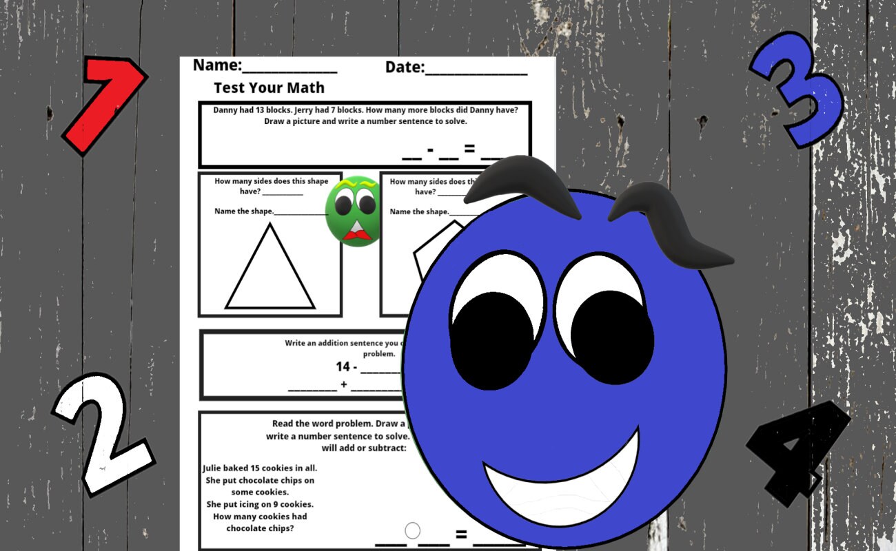 30 Pages| Part 1| 2nd Grade Math Worksheets| Addition & Subtraction ...