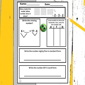38 Pages| Part 2| 2nd Grade Math Worksheets| Addition & Subtraction ...