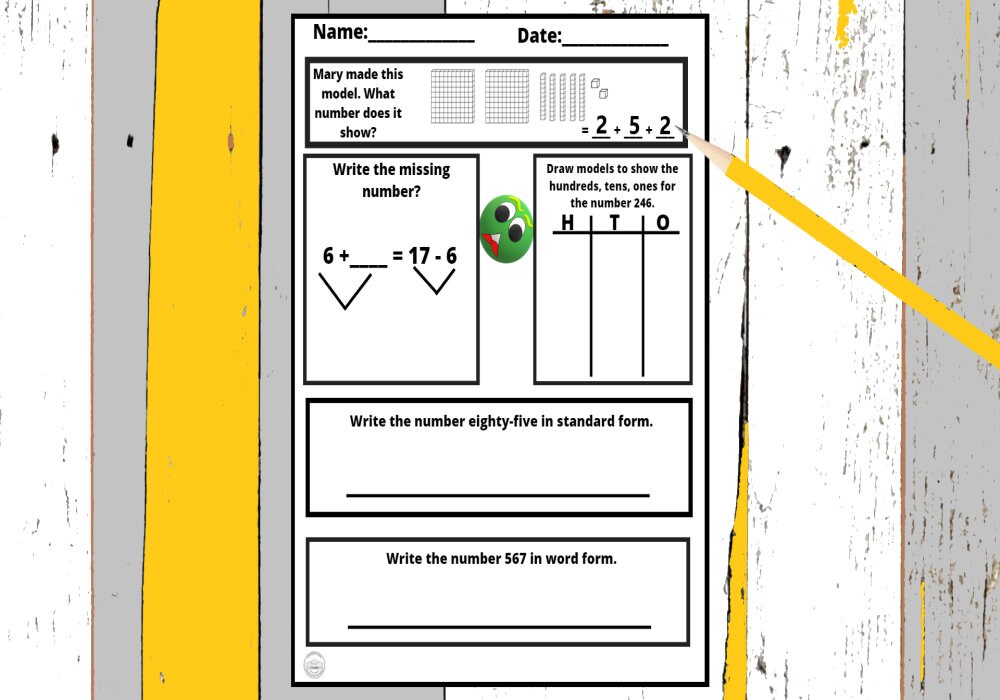 38 Pages| Part 2| 2nd Grade Math Worksheets| Addition & Subtraction ...