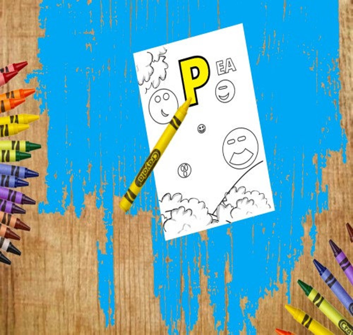 12 Coloring Pages for Kids| the Rolling Pea Activities and Coloring ...