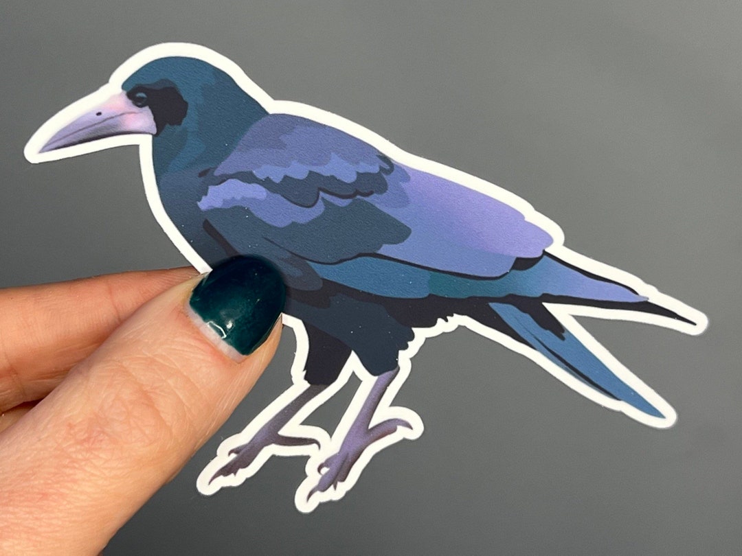 Rook Waterproof Vinyl Sticker - Etsy
