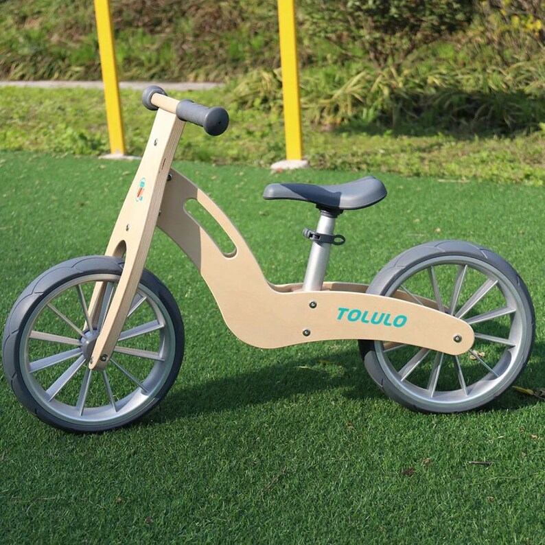 Wooden Balance Bike for Kids ages 2-9 Eco-friendly, Ride-on Toddler Bike for Boys & Girls ...