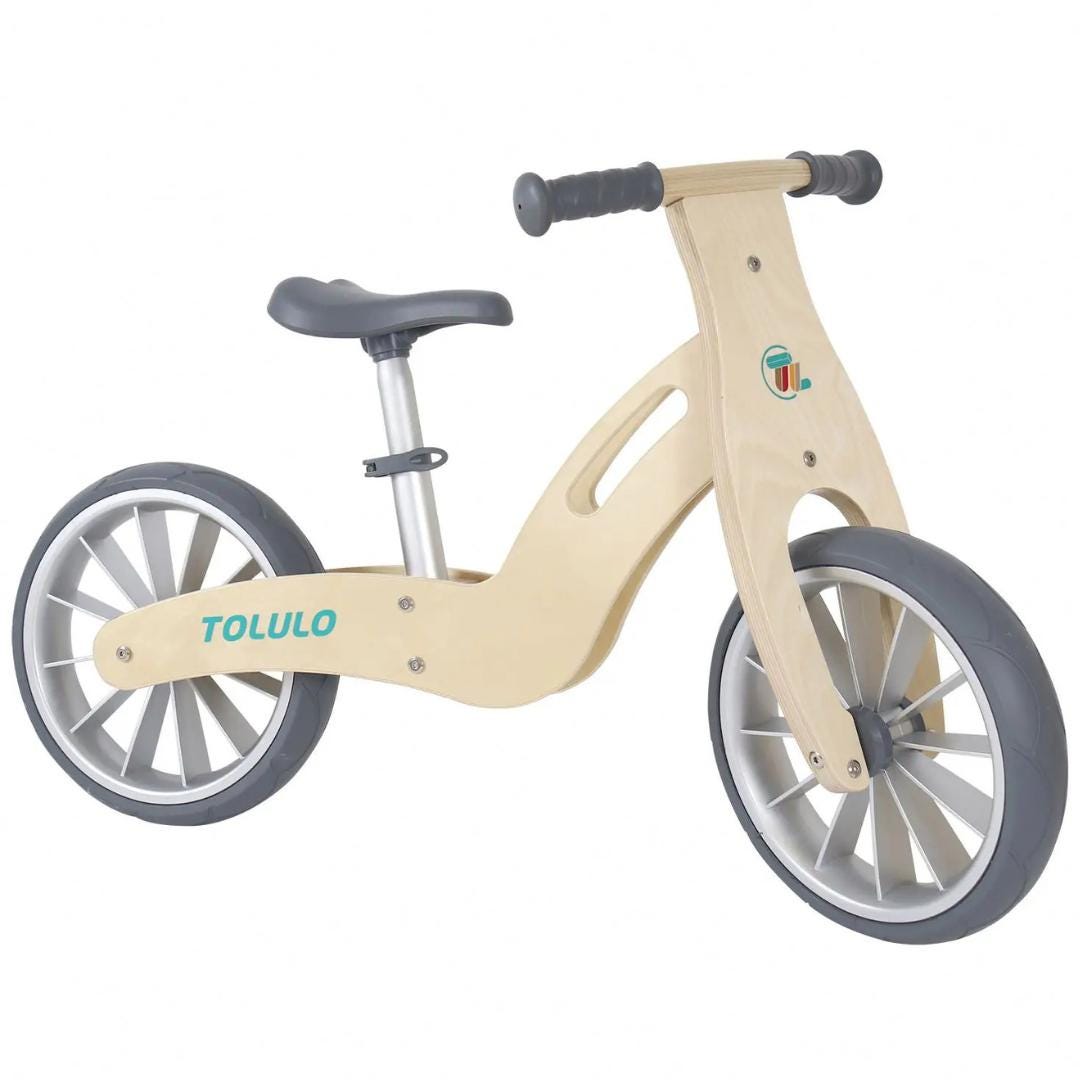 Wooden Balance Bike for Kids ages 2-9 Eco-friendly, Ride-on Toddler ...