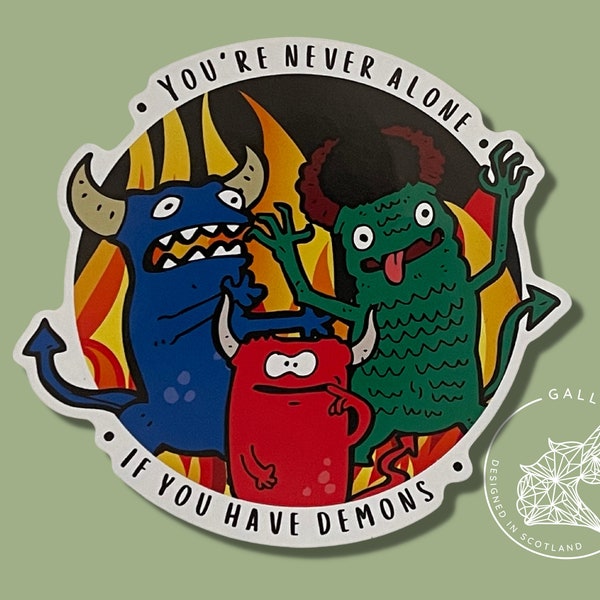 Youre Never Alone Sticker - Etsy