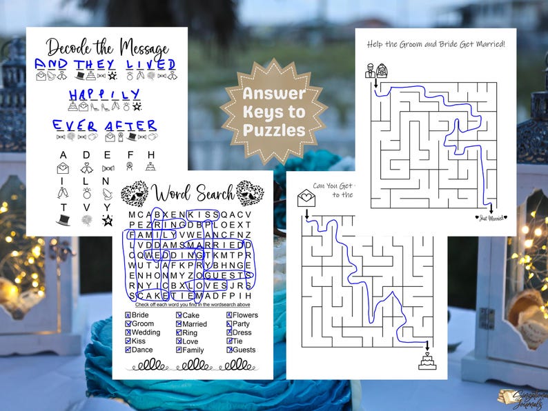 Wedding Coloring Book for Kids | Printable Kid's Wedding Activity ...