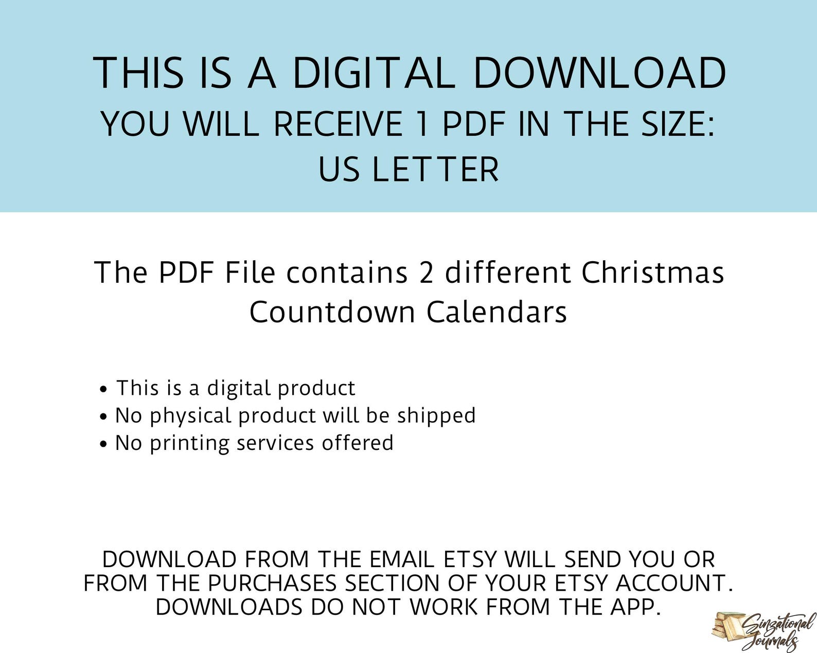 Christmas 30-day Countdown Calendar for Kids, School, Sunday School ...