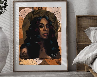 Solange Printable Album Art Music Poster - Pack of 2 - Etsy