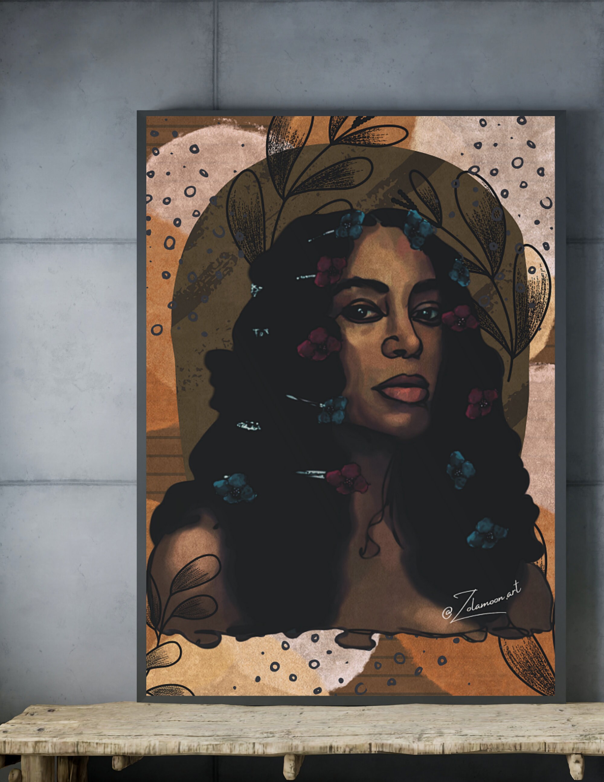 Solange Poster - Etsy