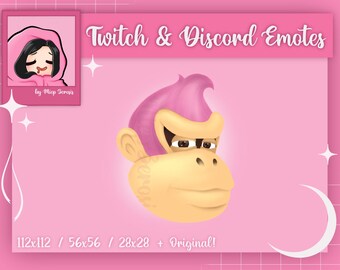 Donkey Kong Emote - Etsy Canada