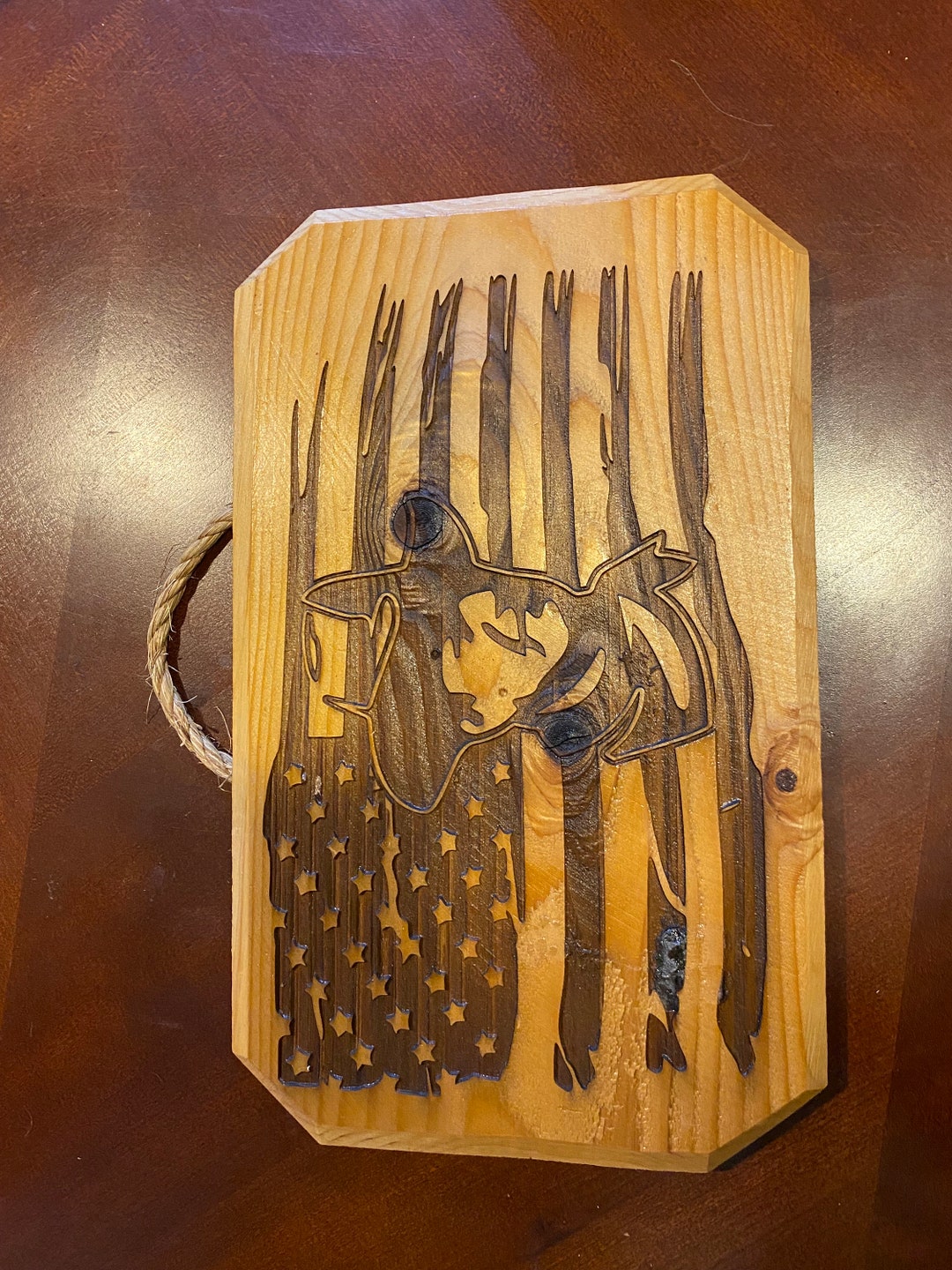 John Wayne Wooden Sign - Rustic Patriotic Decor - Etsy