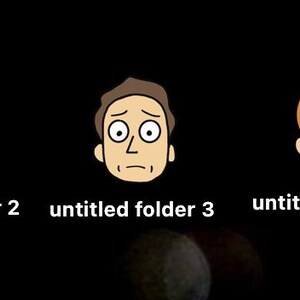 Rick and Morty Folders, Adultswim Icons, MacBook Windows Laptop Folders ...