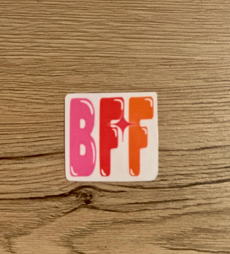 10pc Girls Girl Sticker Pack Best Friends Stickers BFF Forever Custom ...