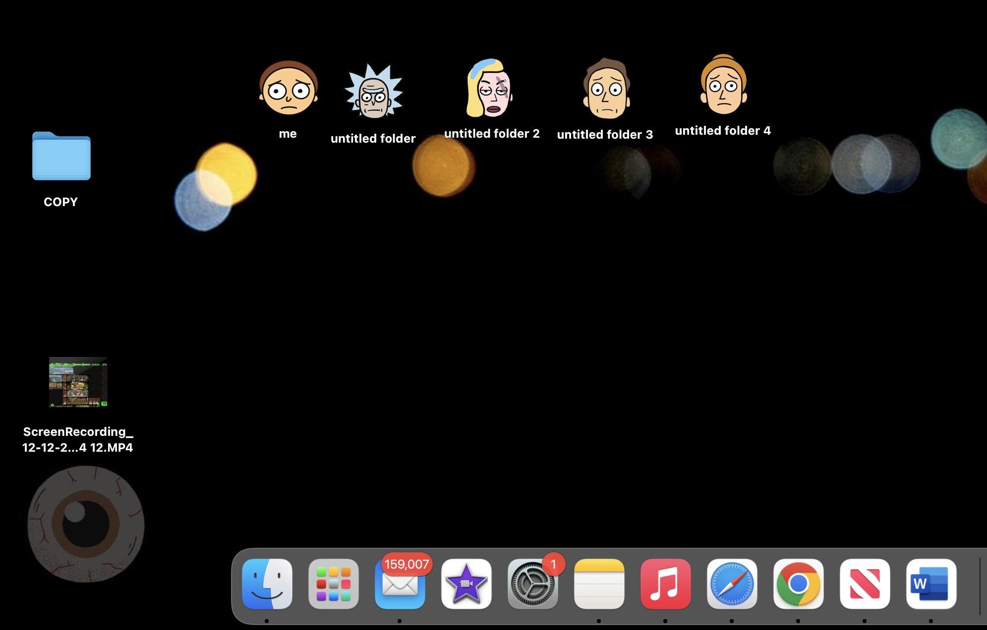 Rick and Morty Folders, Adultswim Icons, MacBook Windows Laptop Folders ...