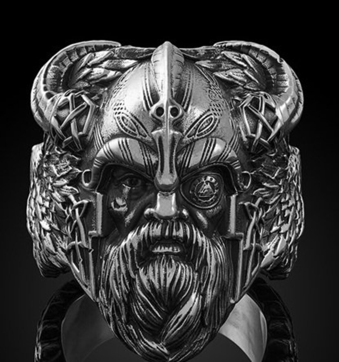 Wodanaz Ring Odin God Ring Vikings Ring Woden Ring - Etsy