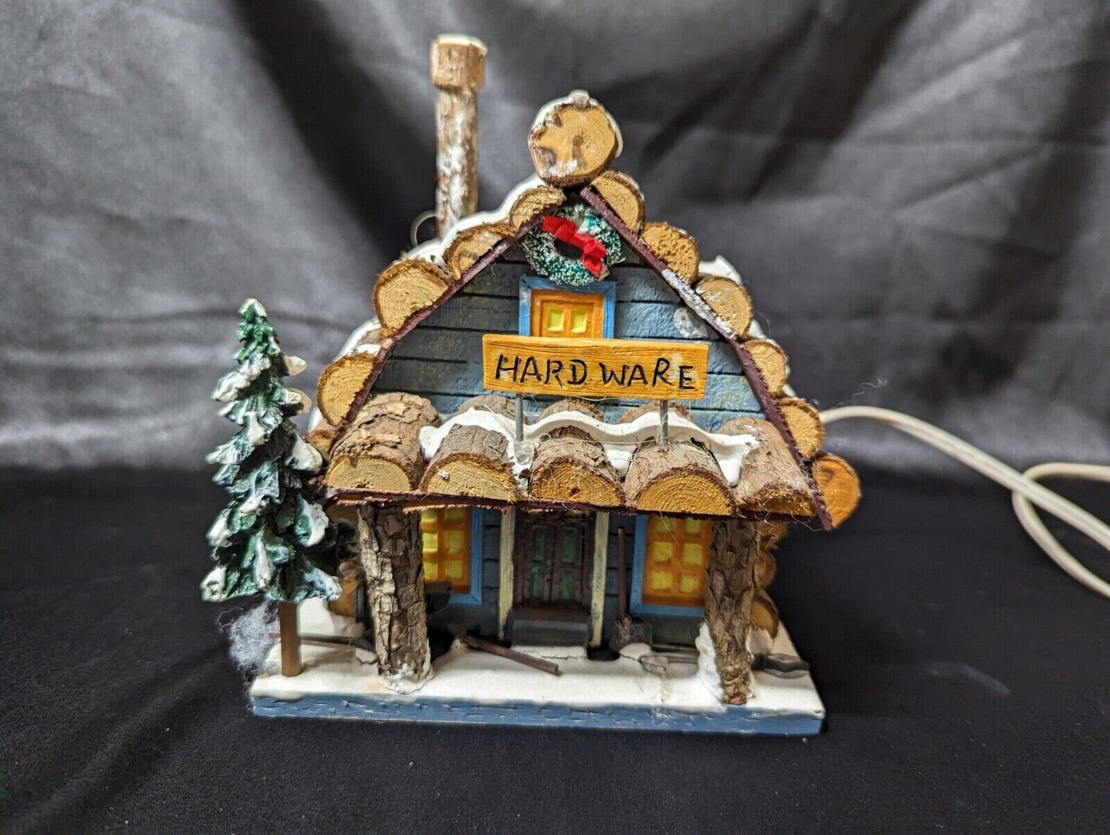 Rustic Hardware Store Village House. Wooden. Lighted. Read - Etsy