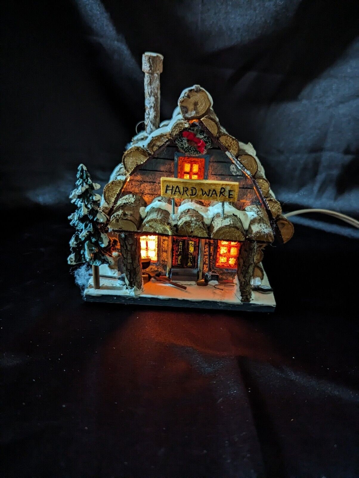 Rustic Hardware Store Village House. Wooden. Lighted. Read - Etsy