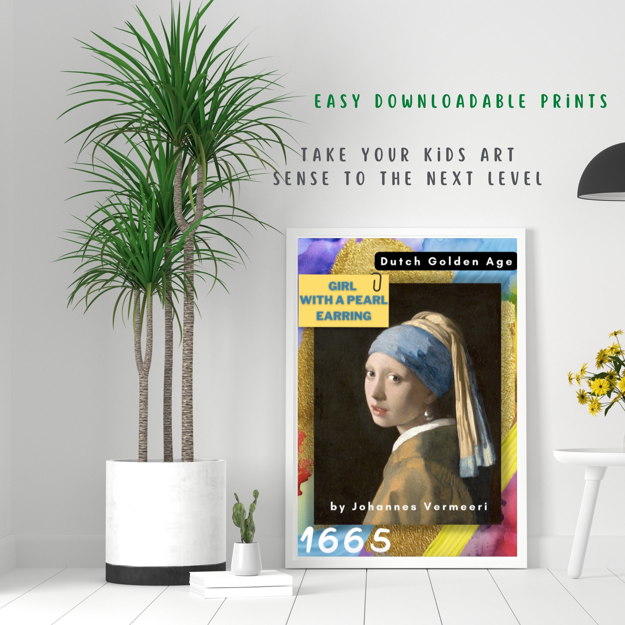 Homeschool Educational Printable Posters A4 ART | ARTISTS | FAMOUS ...