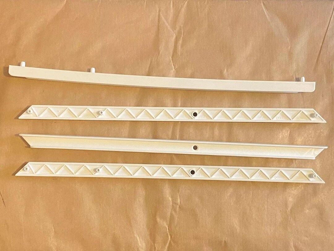 120056 X 4 Replacement for Trofast Unit Guide Rail, White, Genuine ...