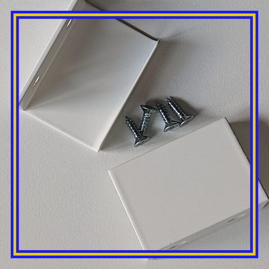 123442 X 2 (101065 X 4 - Screw) IKEA Stora Handles in White - Etsy