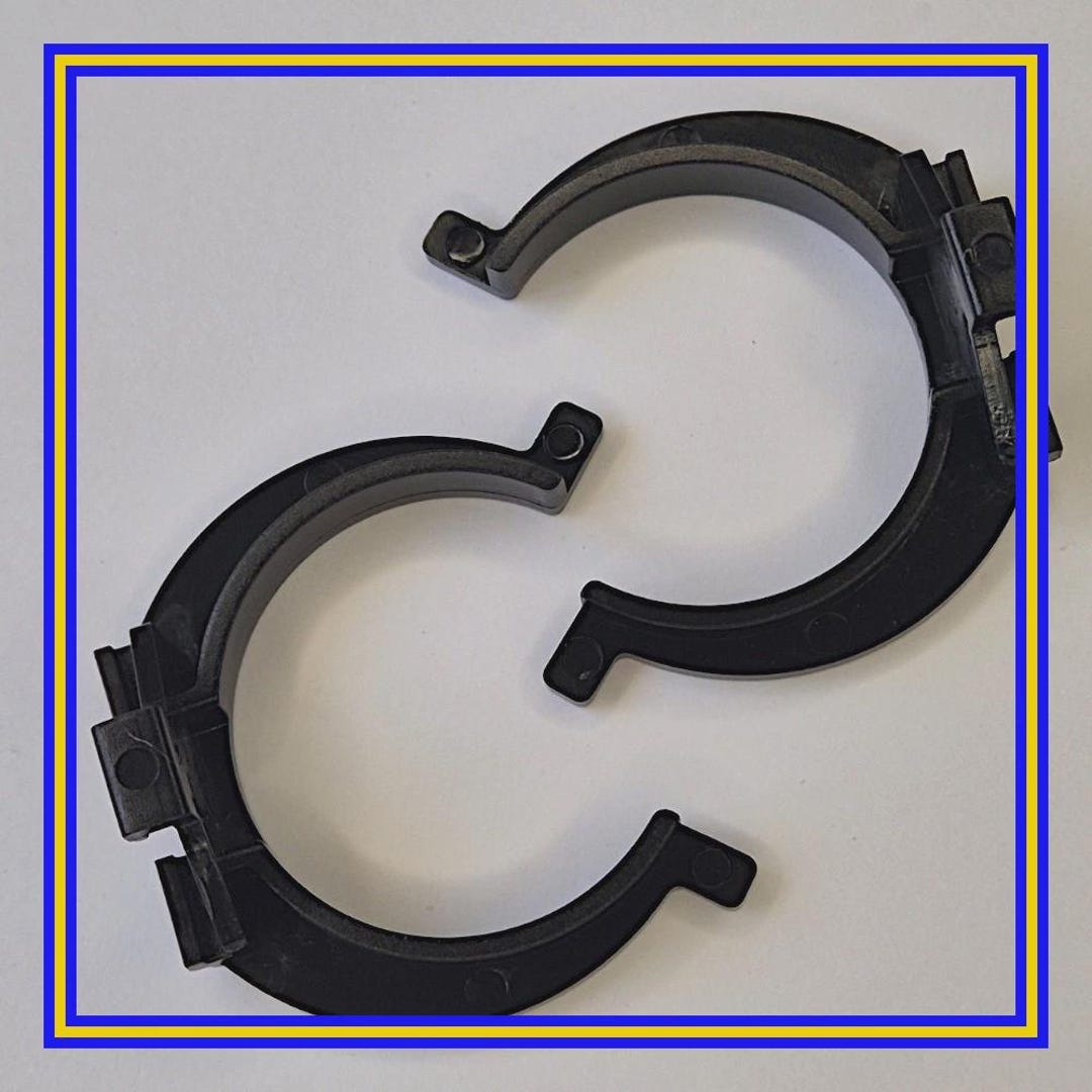 115277 X2 IKEA Plastic Pipe, Tube Clip in Black - Etsy